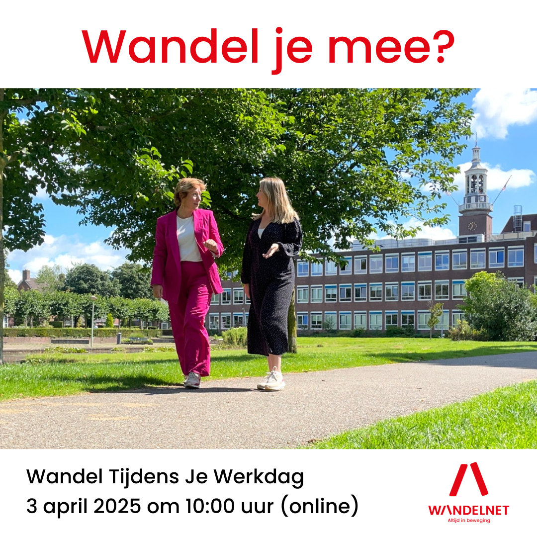 Wandel Tijdens je Werkdag - Ruimte voor Lopen